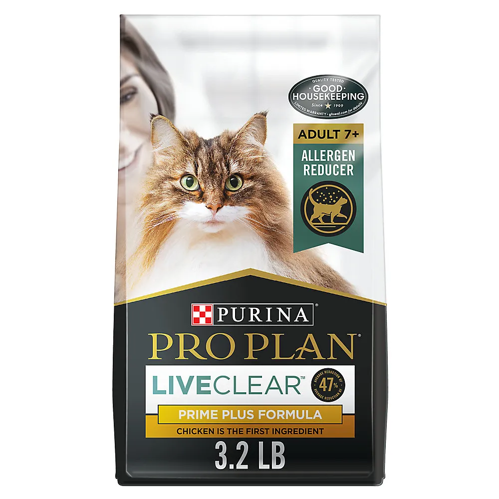 Shop Purina Pro Plan LiveClear Prime Plus Senior Dry Cat Food ...
