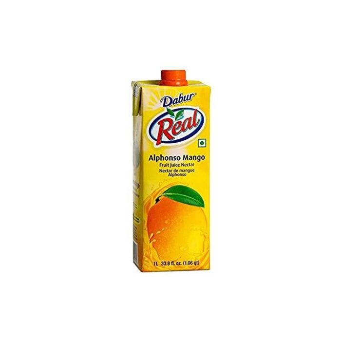 Shop Dabur Real Alphonso Mango Fruit Juice 1L Online | South Asian ...