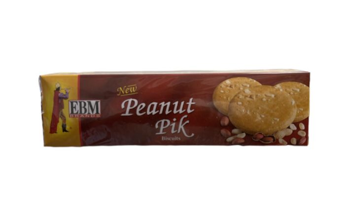 Shop EBM Peanut Pik Biscuits 142g Online | South Asian Central USA