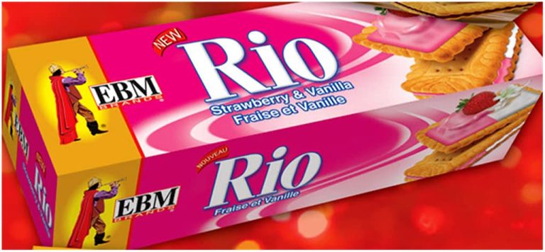 Shop EBM Rio Stawberry Vanilla Biscuit 105g Online | South Asian ...