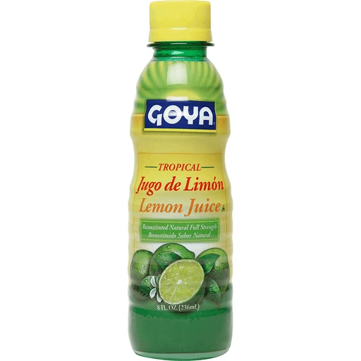 Goya Lemon Juice, Tropical, Natural Strength, Reconstituted 32 Oz ...