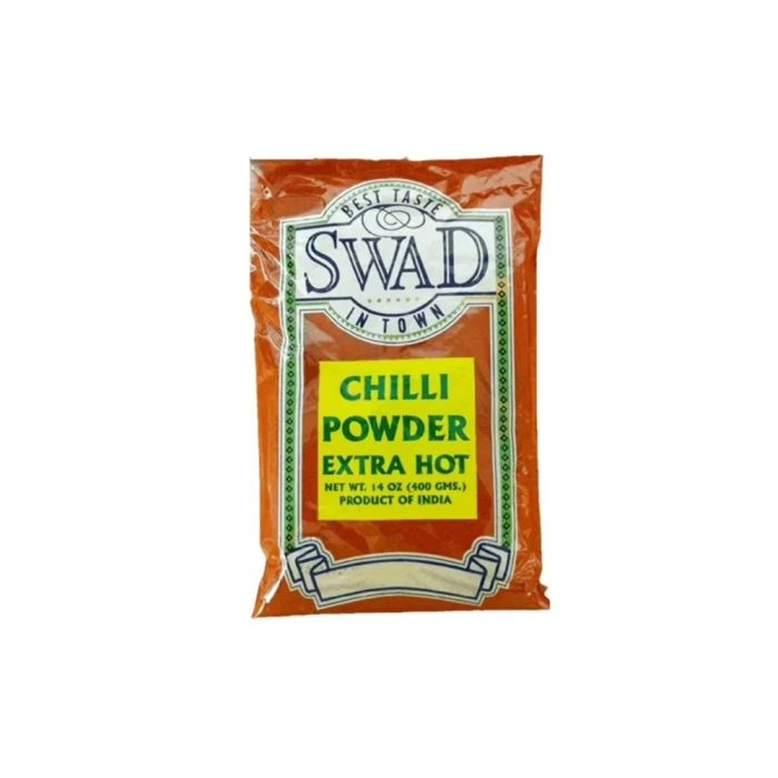 Shop Swad Chilli Powder Extra Hot 400g Online | South Asian Central USA